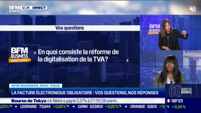 En quoi consiste la réforme de la digitalisation de la TVA ? - Nathalie Habibou répond aux ...